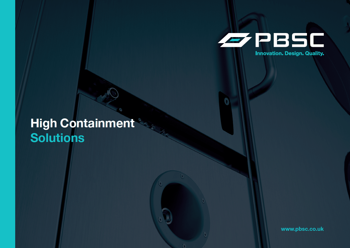 New High Containment Solutions Brochure Launched - PBSC Ltd