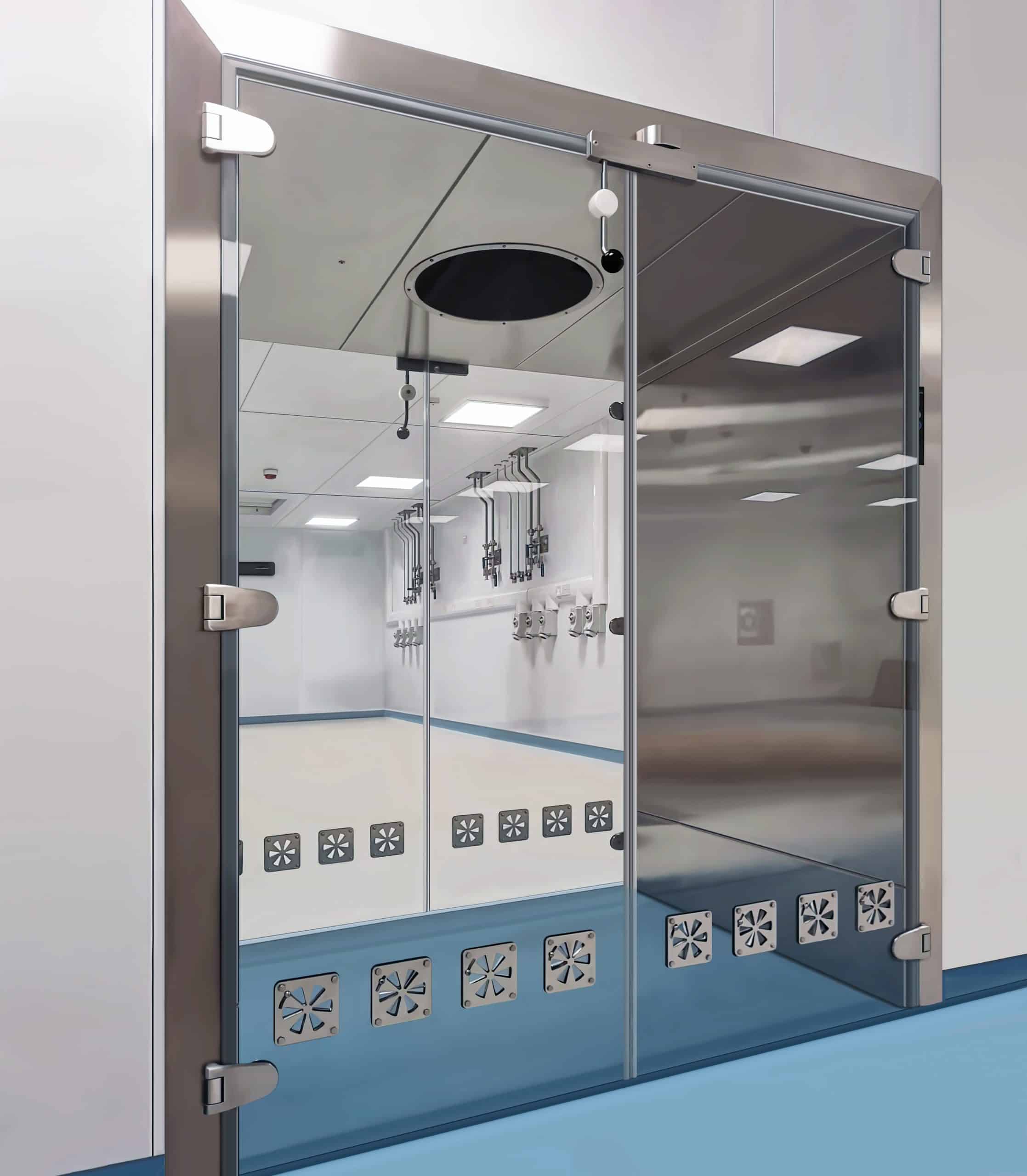 Cleanroom Trolley Hatch, Pass Through - PBSC Ltd